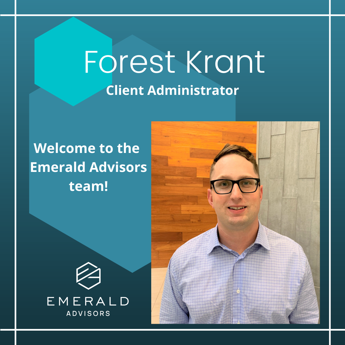 EA Welcomes New Client Administrator - Emerald Advisors